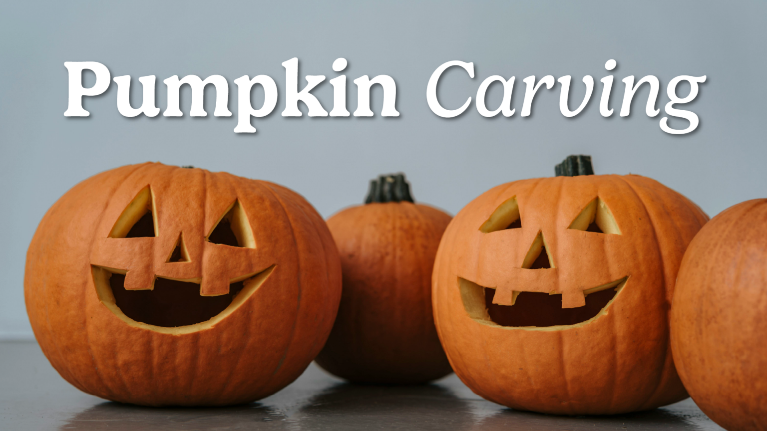 Pumpkin Carving — Kalamazoo Public Library